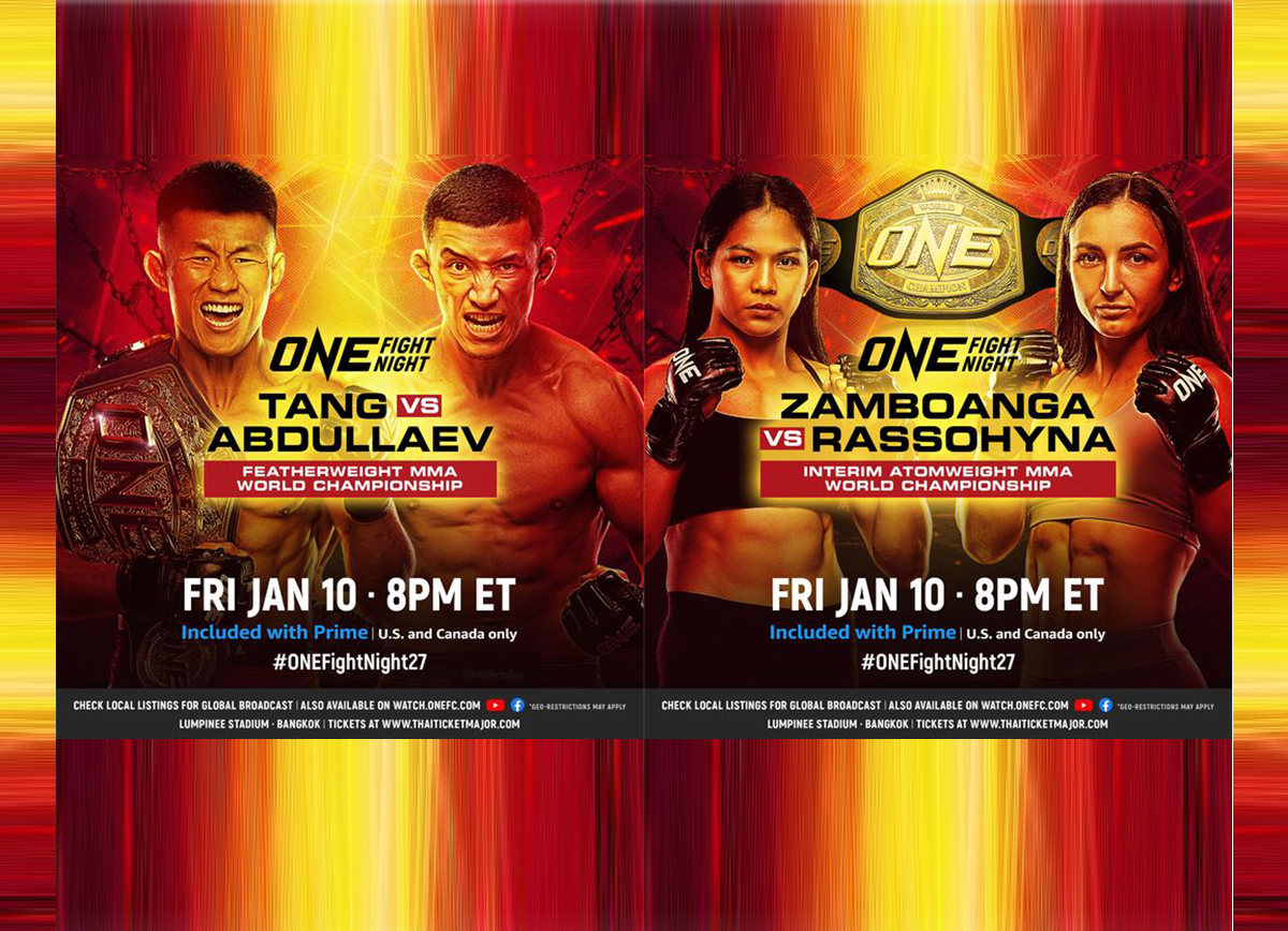 ONE Fight Night 27: MMA Showdown for Interim and Featherweight World ...
